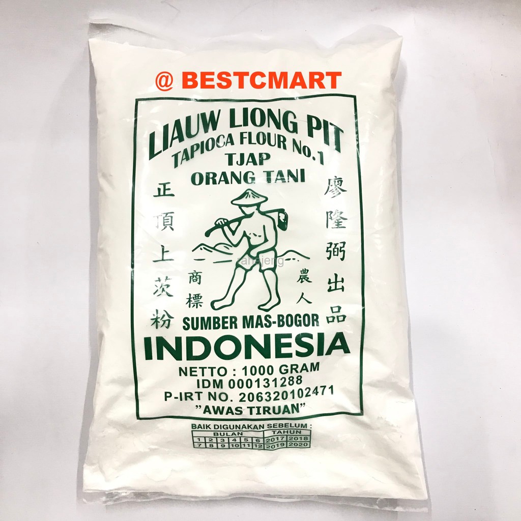 Jual LIAUW LIONG PIT TAPIOCA FLOUR / TEPUNG TAPIOKA / SAGU 1000 GR ...