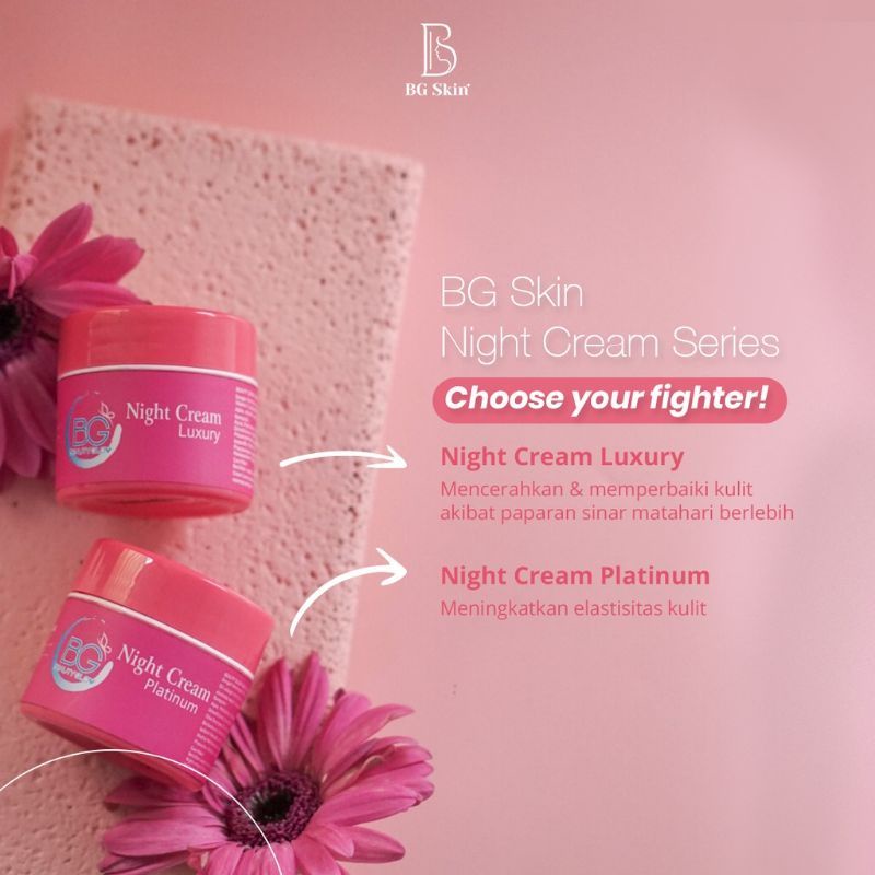 Jual Night Cream BG SKIN Original | Shopee Indonesia