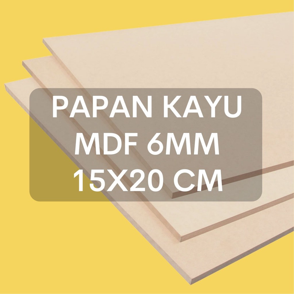 Jual MDF 6MM 15x20 Kayu mdf papan mdf Kayu wall decor hiasan dinding ...