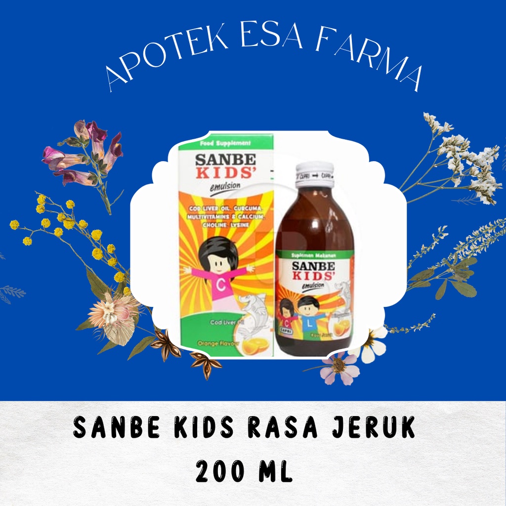 Jual SANBE KIDS RASA JERUK 200 ML | Shopee Indonesia