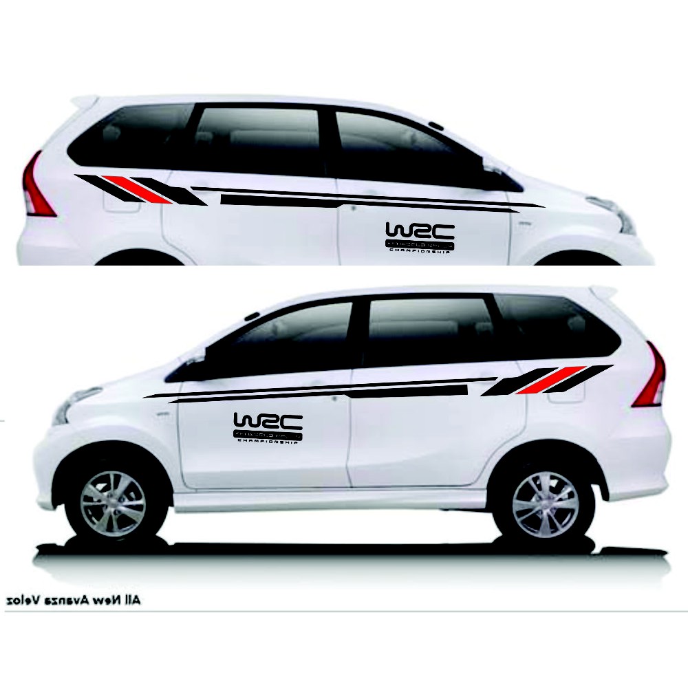 Jual stiker mobil cutting sticker mobil xenia striping xenua stiker ...