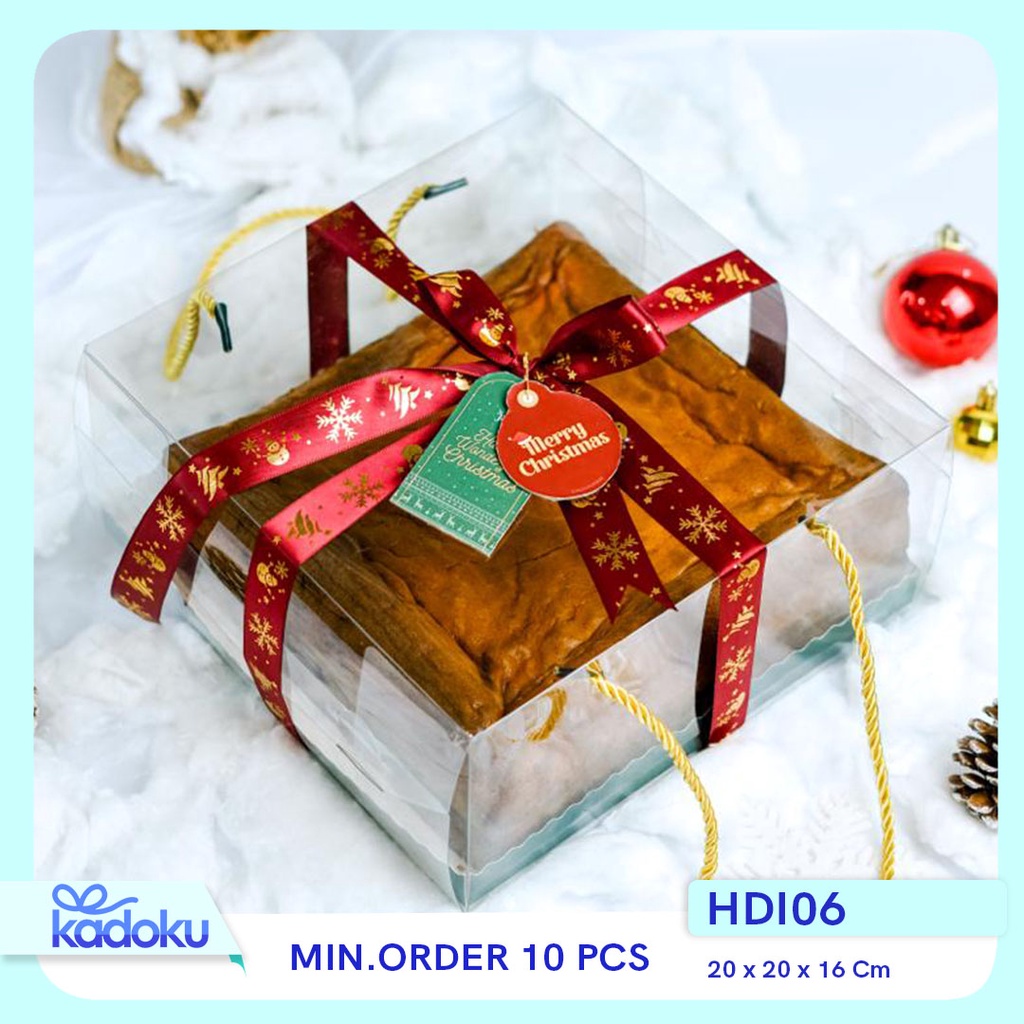 Jual Box Mika Transparan / Box Mika / Box Mika Handle / Box Tali / Box ...