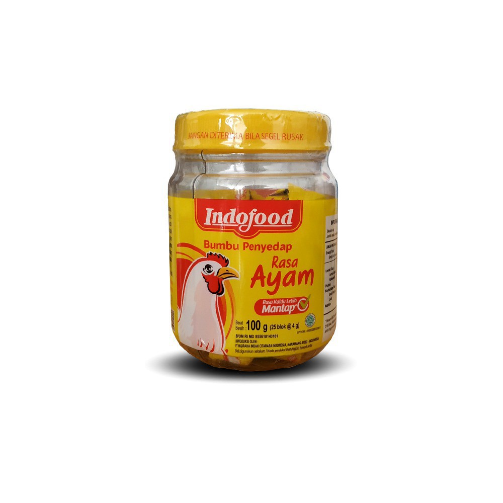 Jual Indofood Bumbu Penyedap Rasa Ayam Cube 100 gr | Shopee Indonesia