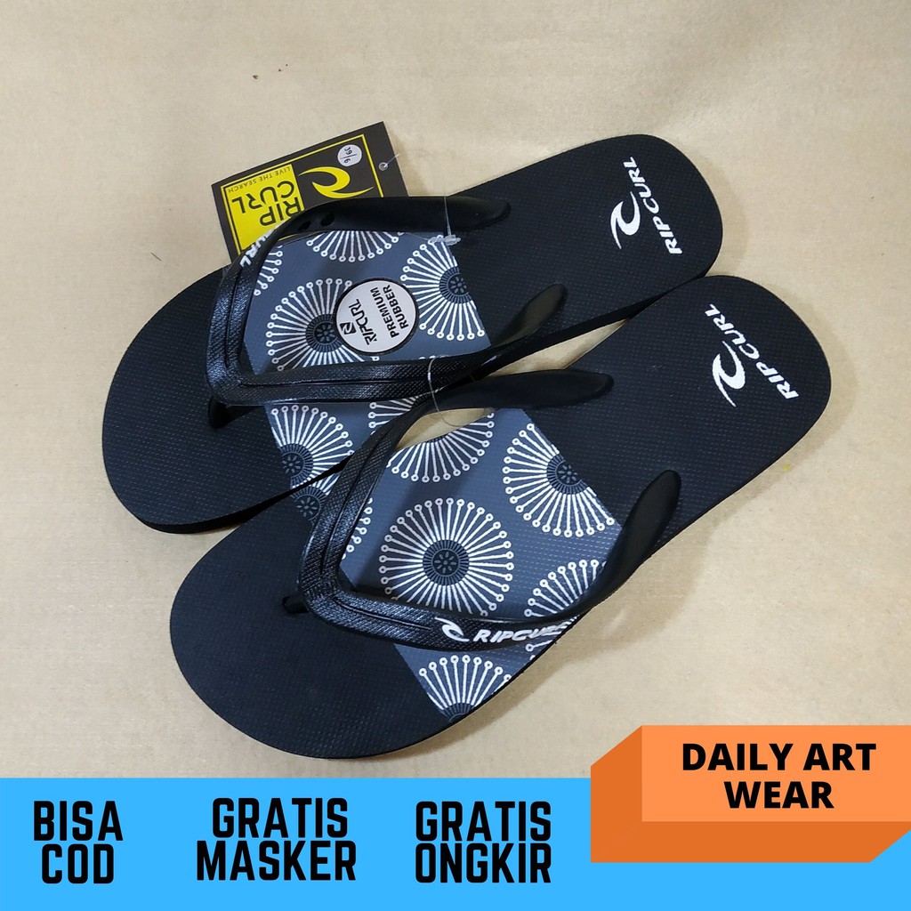 Jual SANDAL JEPIT COWOK RIPCURL / SENDAL SURFING CEWEK / SANDAL PANTAI ...