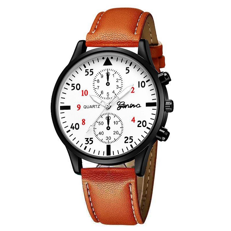 Jual Jam Tangan QUARTZ GENEVA 2 TITIK -Jam Tangan Analog Fashion Unisex ...