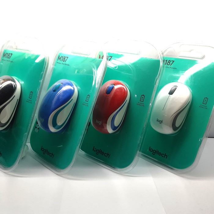 Jual Logitech M187 Wireless Original & Resmi | Shopee Indonesia