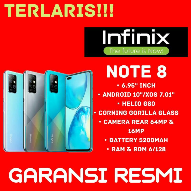 Jual INFINIX NOTE 8 6/128GB | Shopee Indonesia