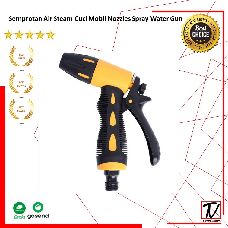 Jual Semprotan Air Steam Cuci Mobil Nozzles Spray Water Gun - Mix Color ...