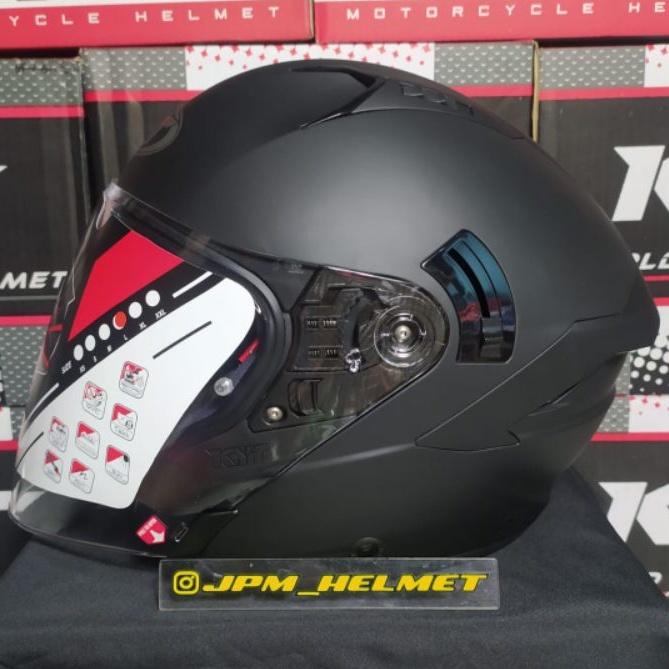 Jual kyt nfj black doff solid polos | Shopee Indonesia