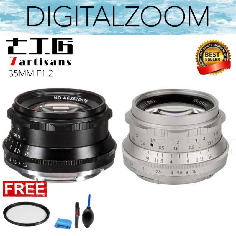Jual 7artisans 35MM F1.2 MARK II - Lensa 7 Artisans 35MM F1.2 MARK II ...