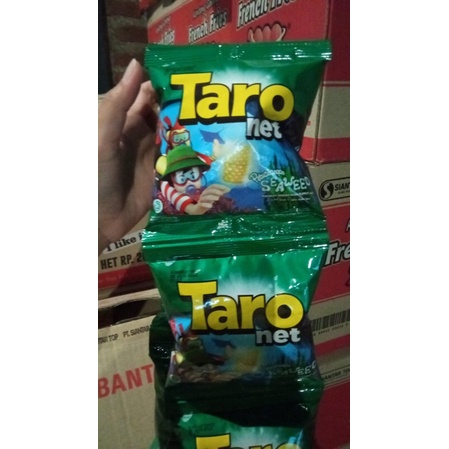 Jual Taro Net Seaweed Renceng 9gr (1 renceng isi 10 pcs) | Shopee Indonesia