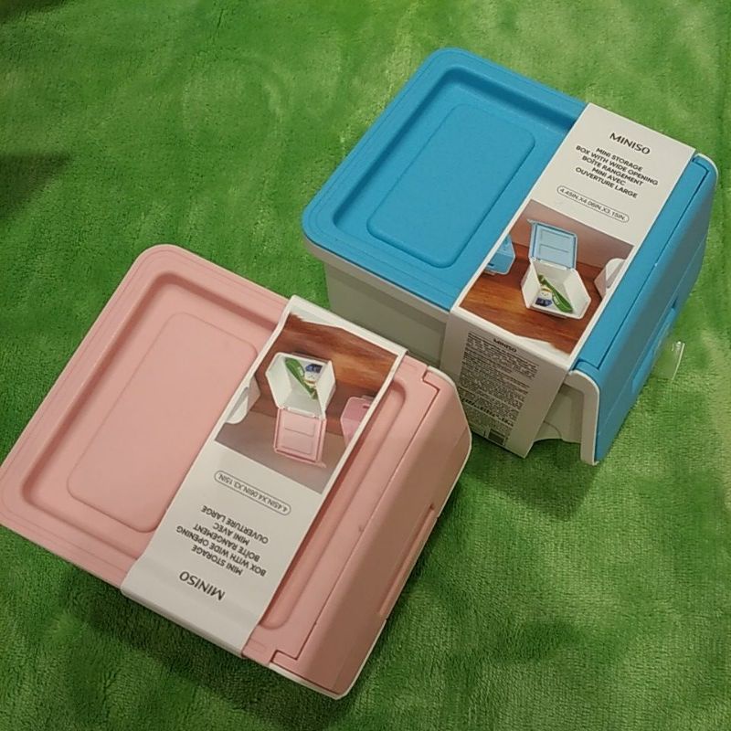 Jual mini storage miniso | Shopee Indonesia