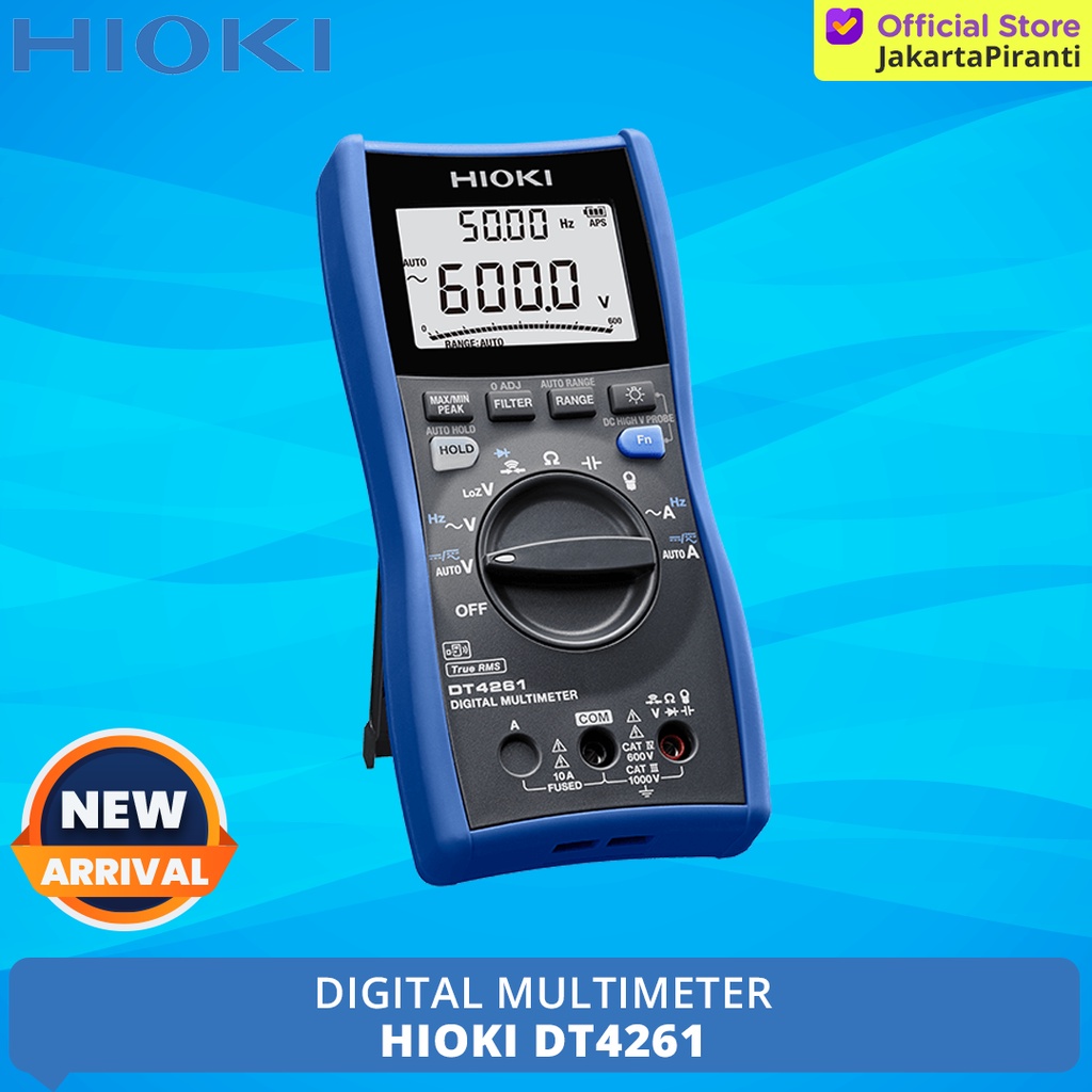 Jual Digital Multimeter Hioki DT4261 True RMS | Shopee Indonesia
