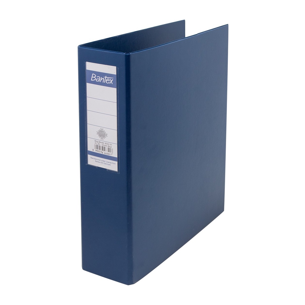 Jual Bantex Ring Binder 2 Ring D 65mm Folio Blue 8263 01 | Shopee Indonesia