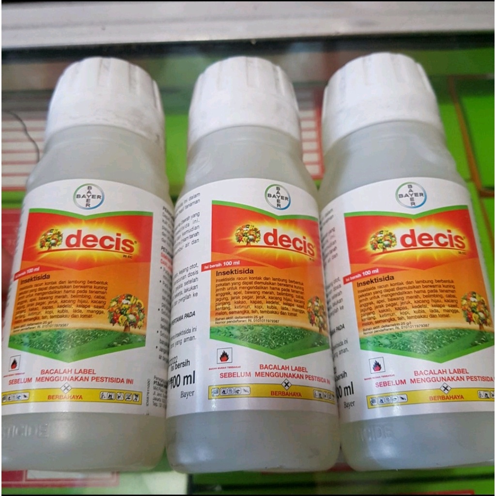 Jual Obat original pembasmi hama Insektisida Decis BAYER 25EC 100 ml ...