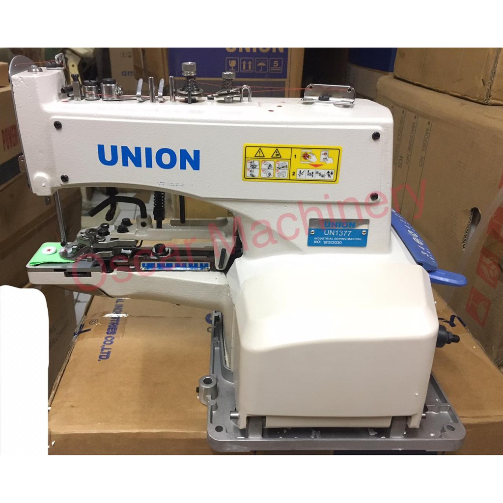 Jual Mesin Pasang Kancing Union 1377 2 model MCH Best Quality | Shopee ...