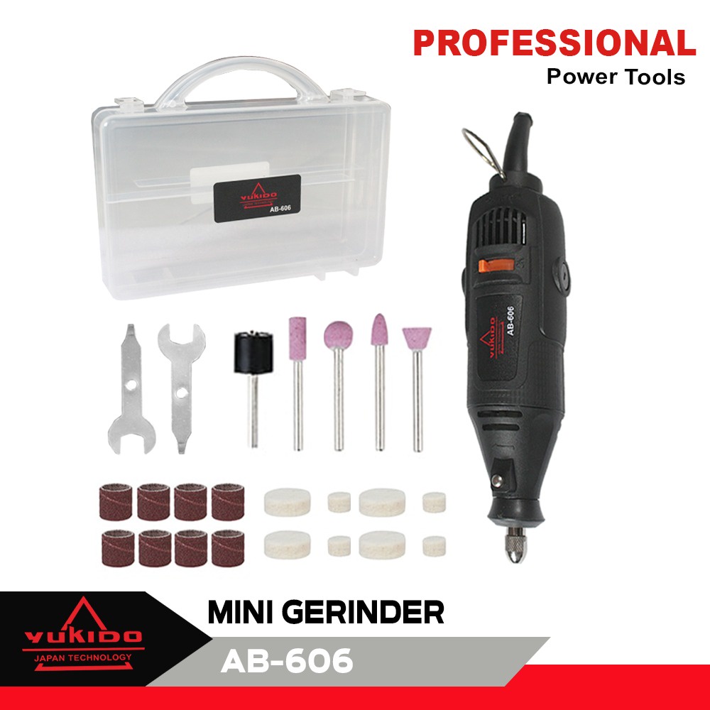 Jual mini grinder YUKIDO Bor Mini / Alat Ukir Grafir / Gerinda Listrik ...