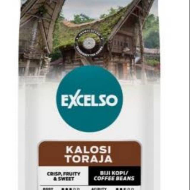 Jual Kopi excelso kalosi toraja biji 200gr | Shopee Indonesia