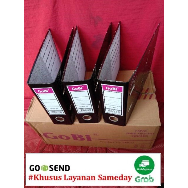 Jual Ordner / Ring Binder File / Level Arch File Bahan Karton Merk Gobi ...