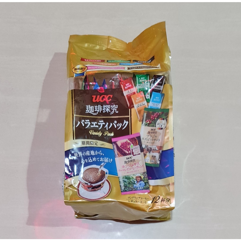 Jual UCC Coffee Exploration Drip Coffee Variety Pack 12 Coffee Pack ...