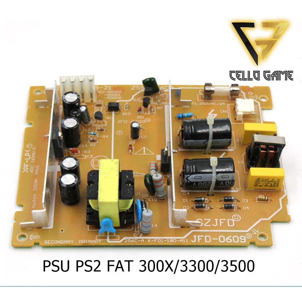 Jual POWER SUPPLY PS2 FAT SERI 300X 3500 3300/5000 PSU POWER SUPLAI PS2 ...