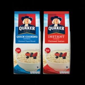 Jual Quaker Oat merah / biru 200 g | Shopee Indonesia