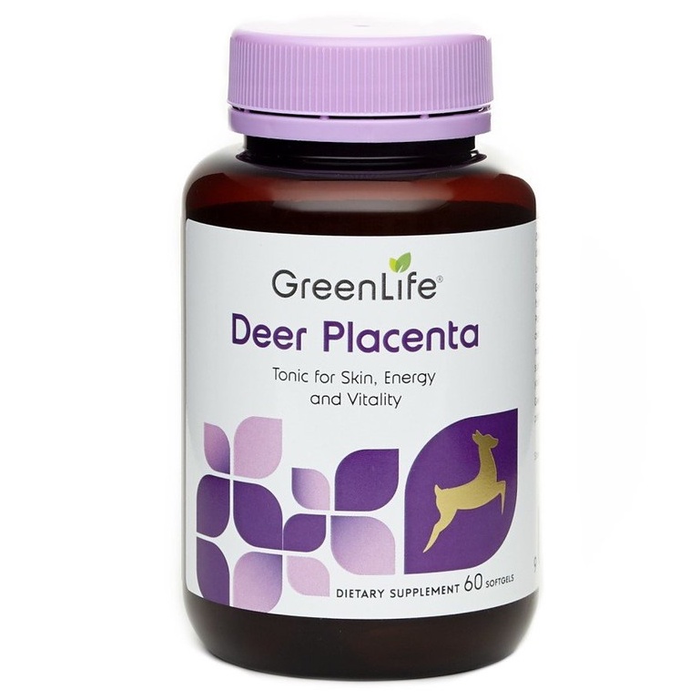 Jual GREENLIFE DEER PLACENTA WITH MARINE COLLAGEN 60 Softgels | Shopee ...