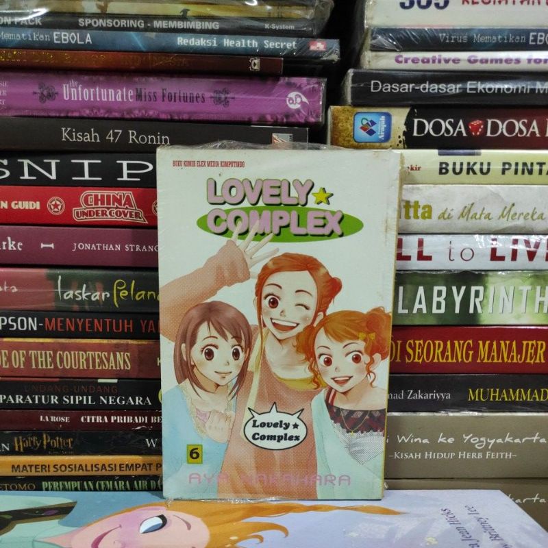 Jual KOMIK ORIGINAL LOVELY COMPLEX 6 AYA NAKAHARA KOMIK BEKAS | Shopee Indonesia
