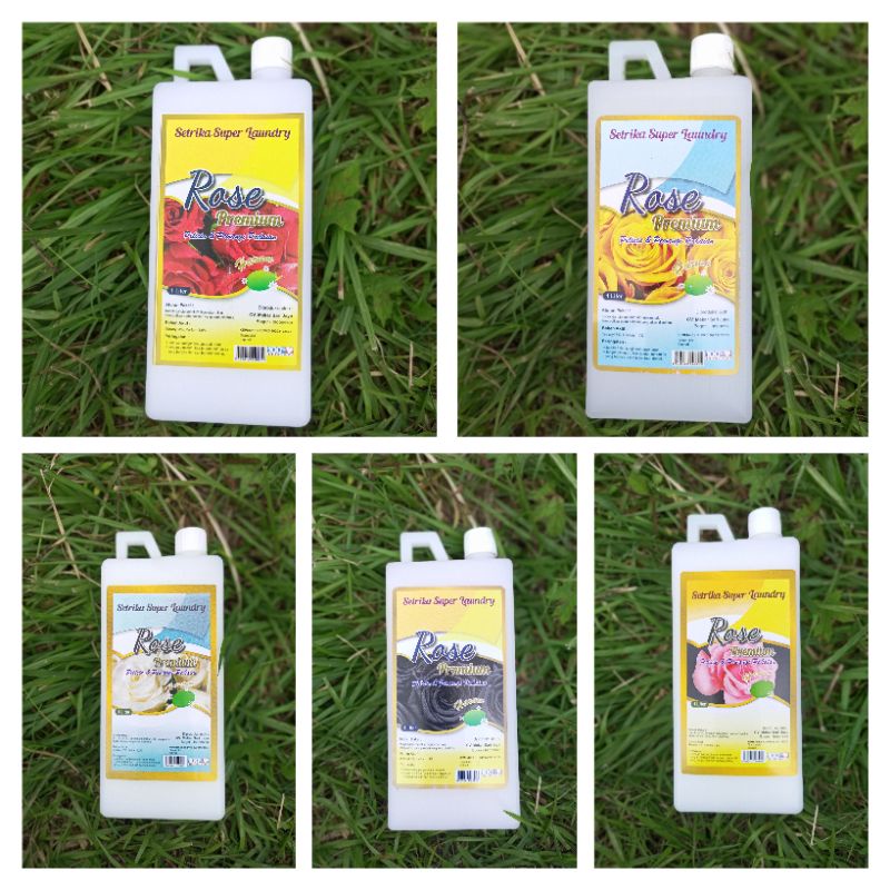 Jual Pewangi pakaian pelicin setrika rose premium super laundry ...