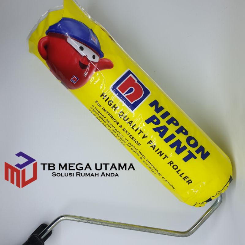 Jual Roller Cat Nippon Paint 9" | Kuas Roll Besar Cat Tembok dan Minyak ...