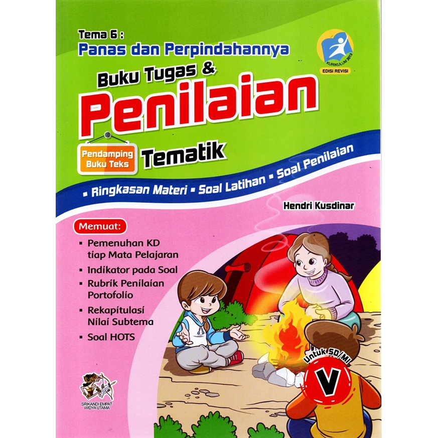 Jual Sd/Mi Kl.V Buku Tugas&Penilaian Tema 6 Panas Dan Perpindahan ...