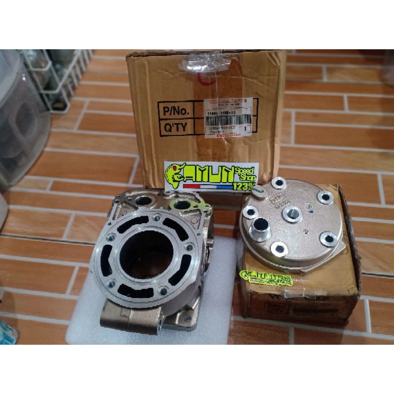 Jual cylinder Blok + Head PDK X6 ninja R ninja SS ninja RR ZX150 Blok ...