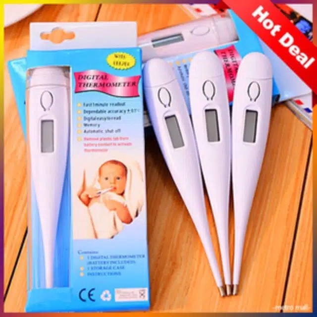 Jual TERMOMETER DIGITAL ANAK & BAYI / THERMOMETER PENGUKUR SUHU TUBUH ...