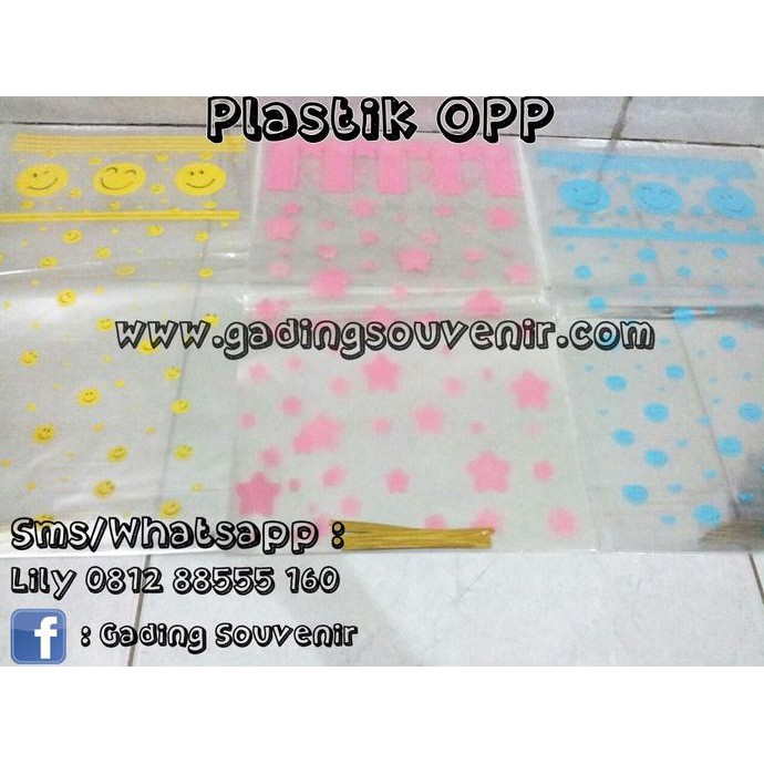 Jual Opp Smile/Plastik/Bungkus Ulang Tahun/Ultah/Perlengkapan Pesta ...