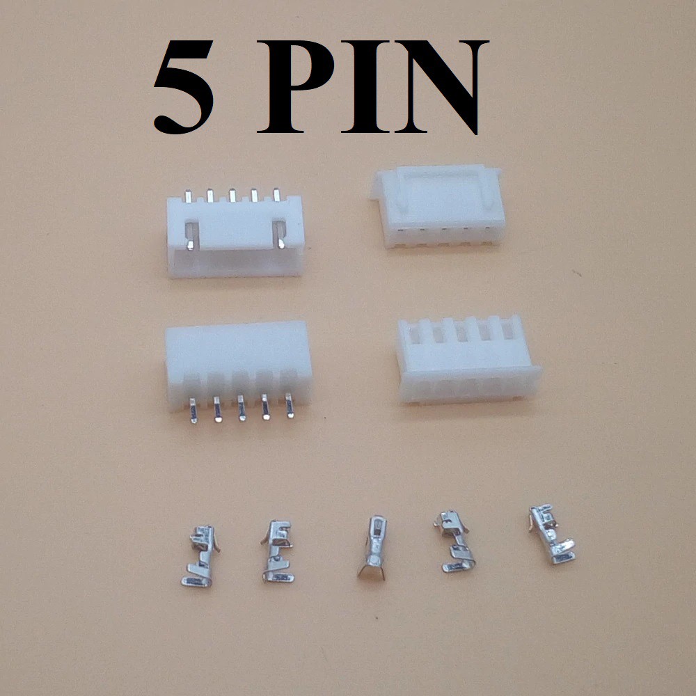 Jual Konektor JST-XH 5 Pin 2.54 Konektor JST XH 2.54mm Baterai Lipo ...