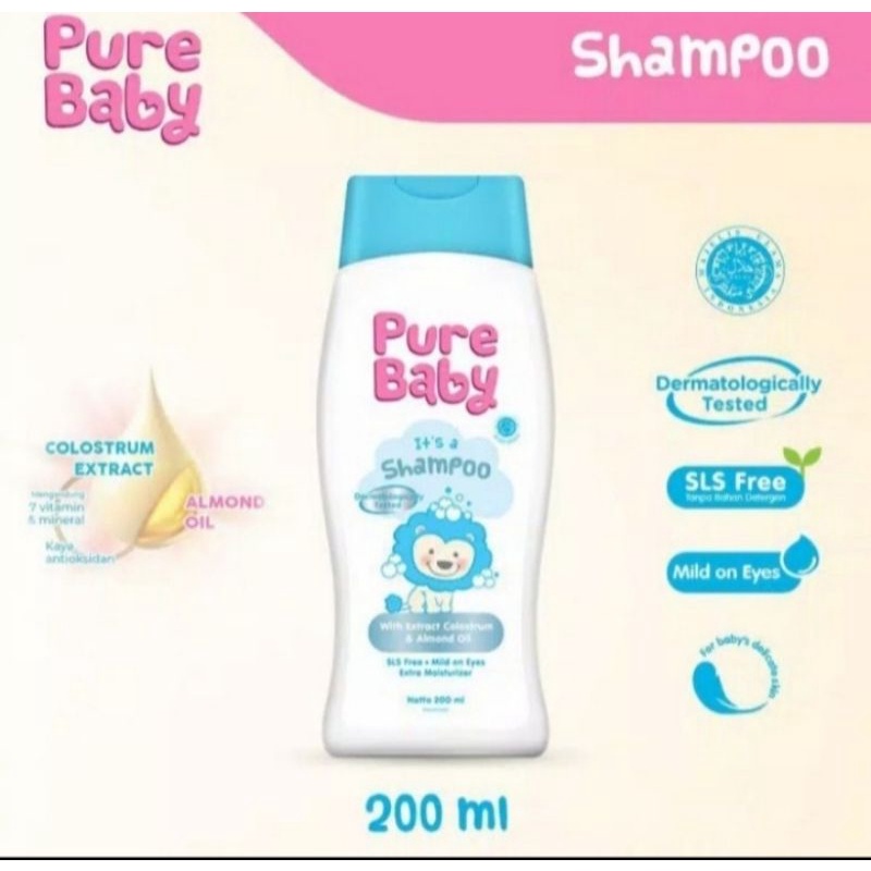 Jual Pure Baby Shampoo (200ml) | Shopee Indonesia