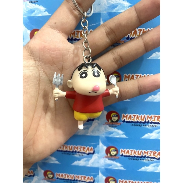 Jual Figure Keychain / Gantungan Kunci Shincan Himawari Pahlawan ...