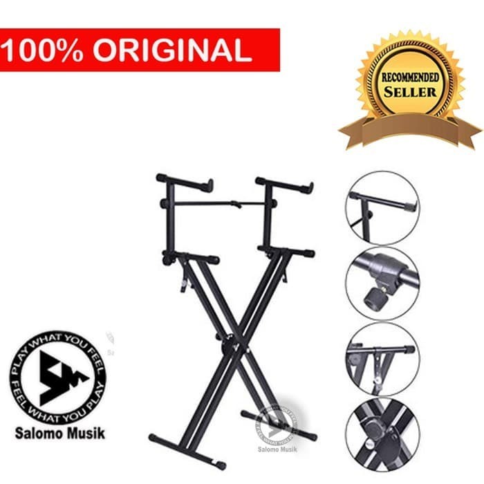 Jual Stand Keyboard Double Tingkat Superior MS036 Original | Shopee ...