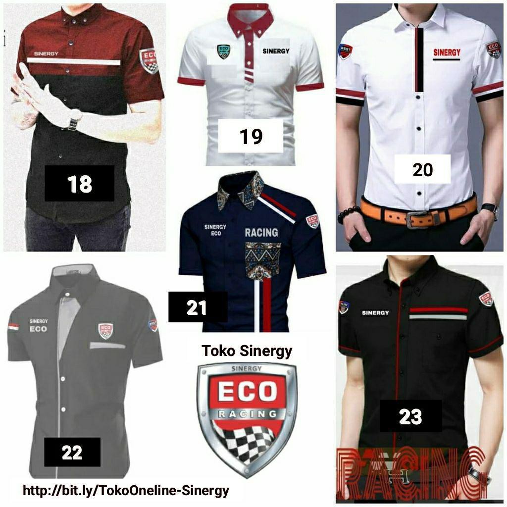 Jual KEMEJA PREMIUM ECO RACING / ER-0005 | Shopee Indonesia