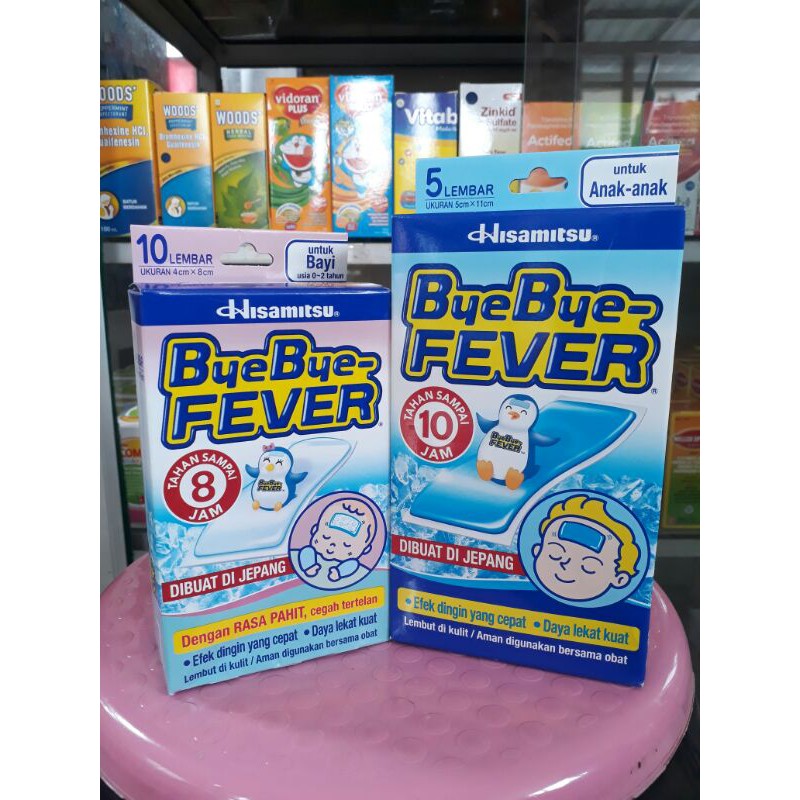 Jual Bye Bye Fever anak | bye bye fever bayi demam anak / demam bayi ...