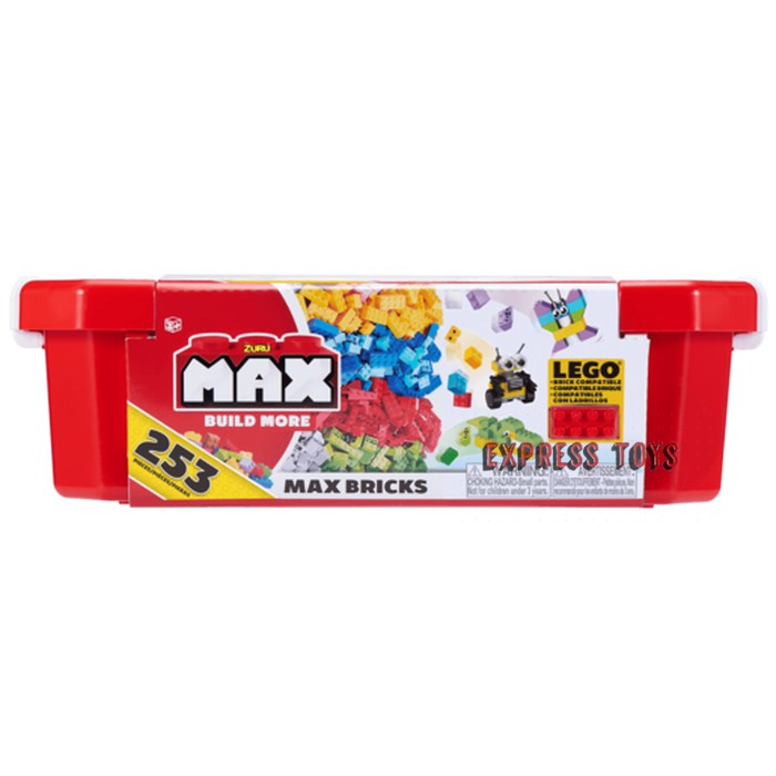 Jual ZURU Max Build More Building Brick Value Set 253 pcs VS LEGO ...