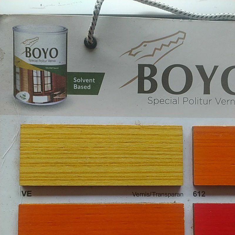 Jual Boyo Pelitur Vernis Kayu Spesial 1 Liter Warna / Vernish Cat ...