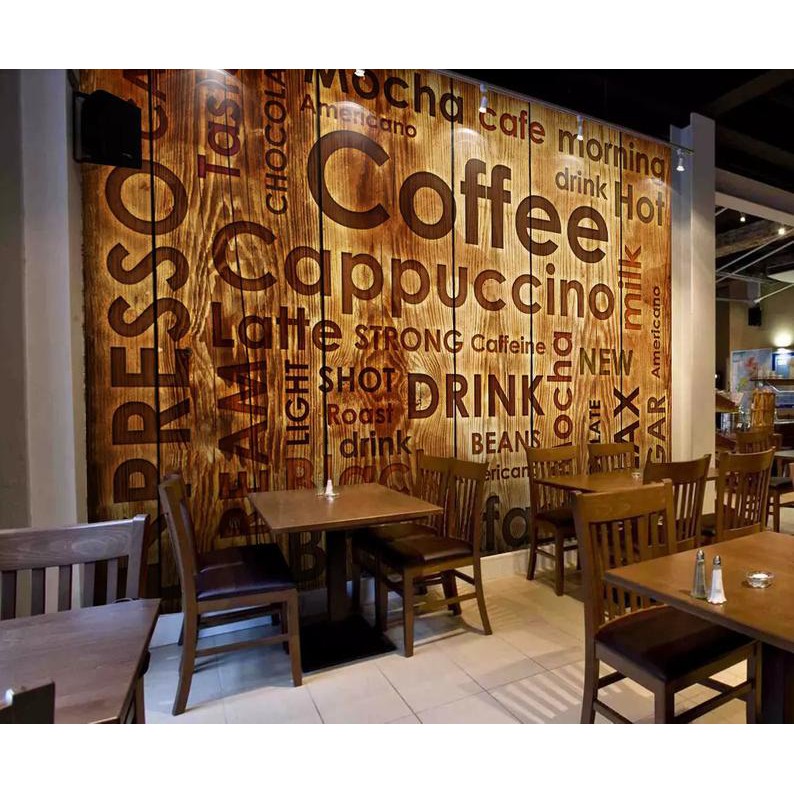 Jual 3D WALLPAPER CUSTOM WALLBANNER DINDING Vintage, Serat kayu ...