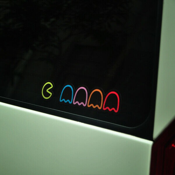 Jual Stiker Mobil Pacman Cartoon JDM Funny Car Sticker | Shopee Indonesia