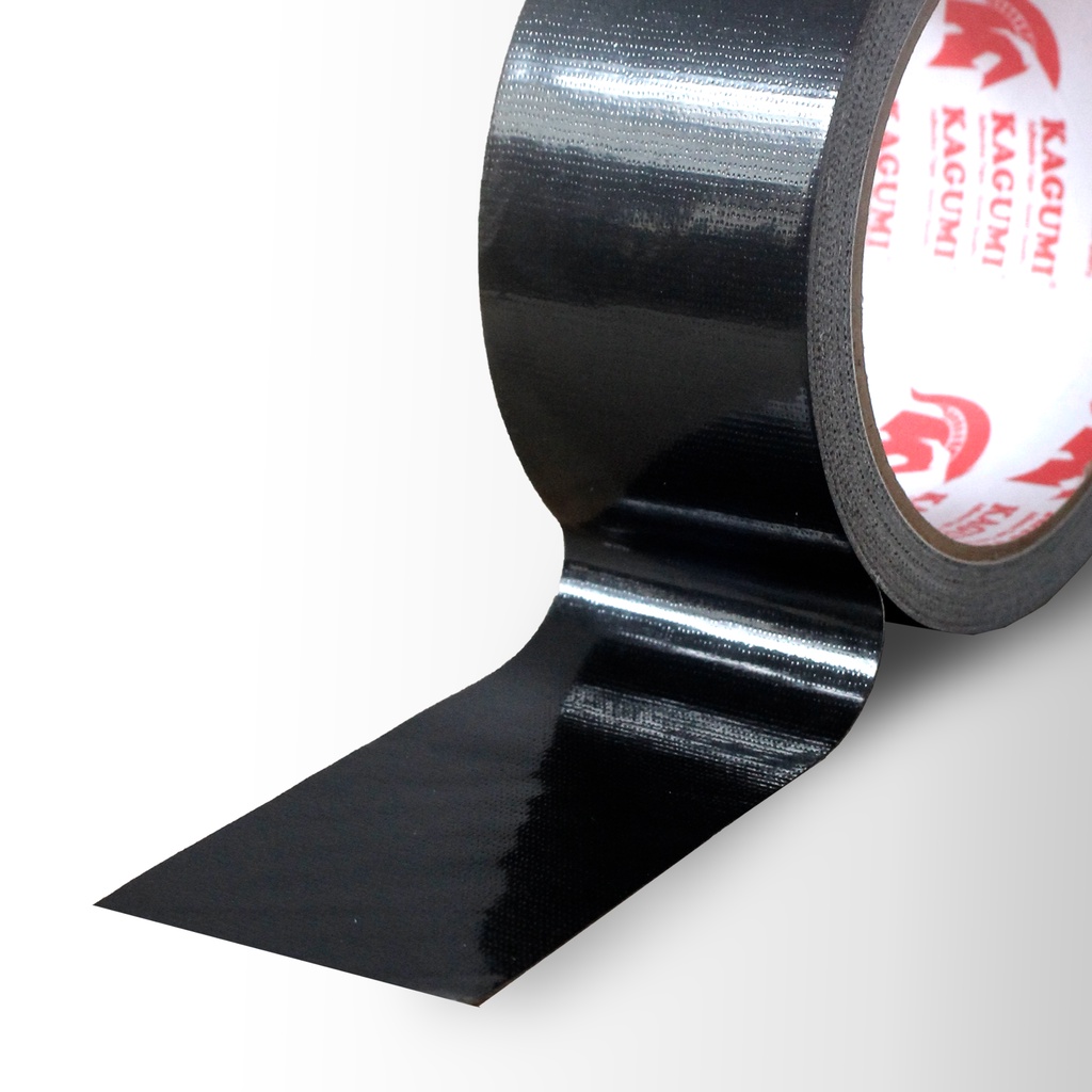 Jual LAKBAN KAIN HITAM 2 INCH X 12 METER KAGUMI | Shopee Indonesia