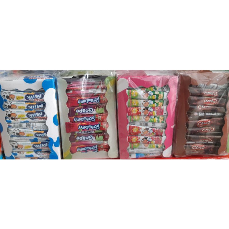 Jual Parago Box Chewy permen susu cokelat buah | Shopee Indonesia