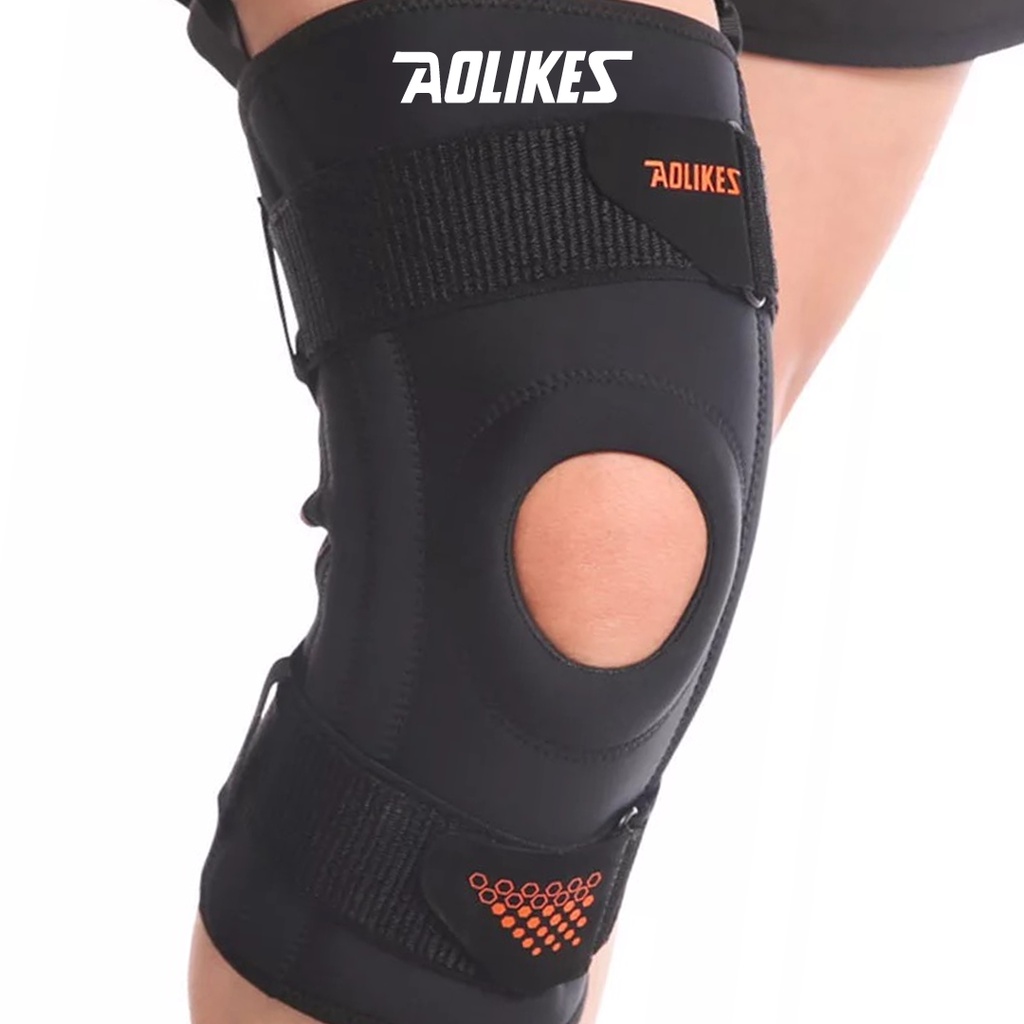 Jual Aolikes 7902 Knee Pad Brace Bandage - Pelindung Lutut Deker Lari ...