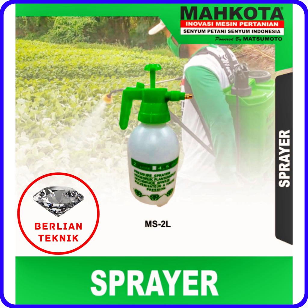 Jual Alat Semprot Hama Desinfektan Sprayer Manual Mahkota 2 Liter | Shopee Indonesia