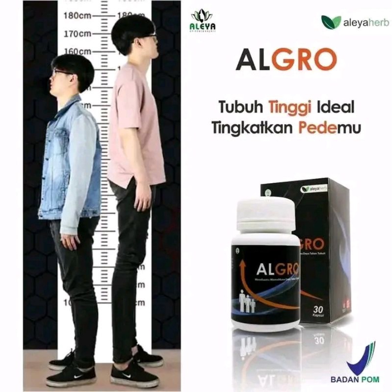 Jual Algro peninggi badan Aleya original herbal alami | Shopee Indonesia
