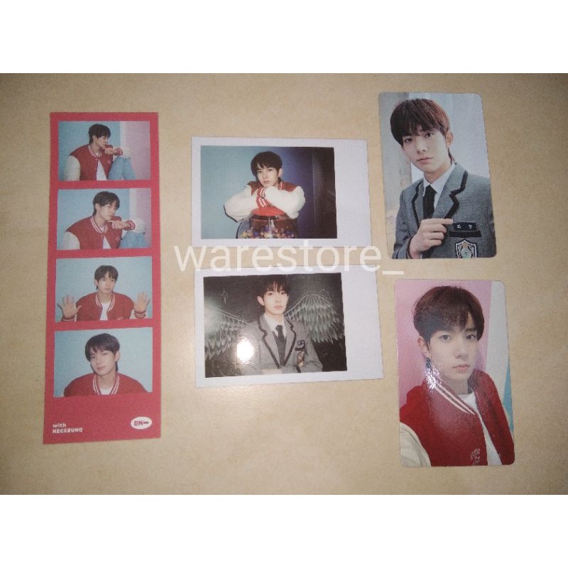 Jual pc photocard rpc polaroid sticker jungwon heeseung unit enhypen ggu ggu package sharing ...